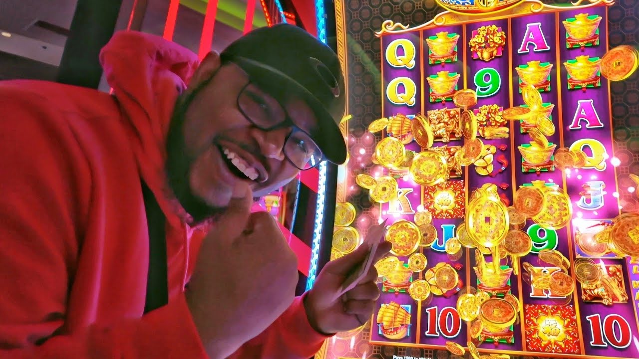 Our 1st Jackpot On This NEW Dancing Drums Slot Machine!! - YouTube