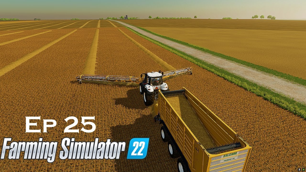 farming Simulator 22 fs22 timelapse Ep #25 big flats Texas fs22 Mods ...