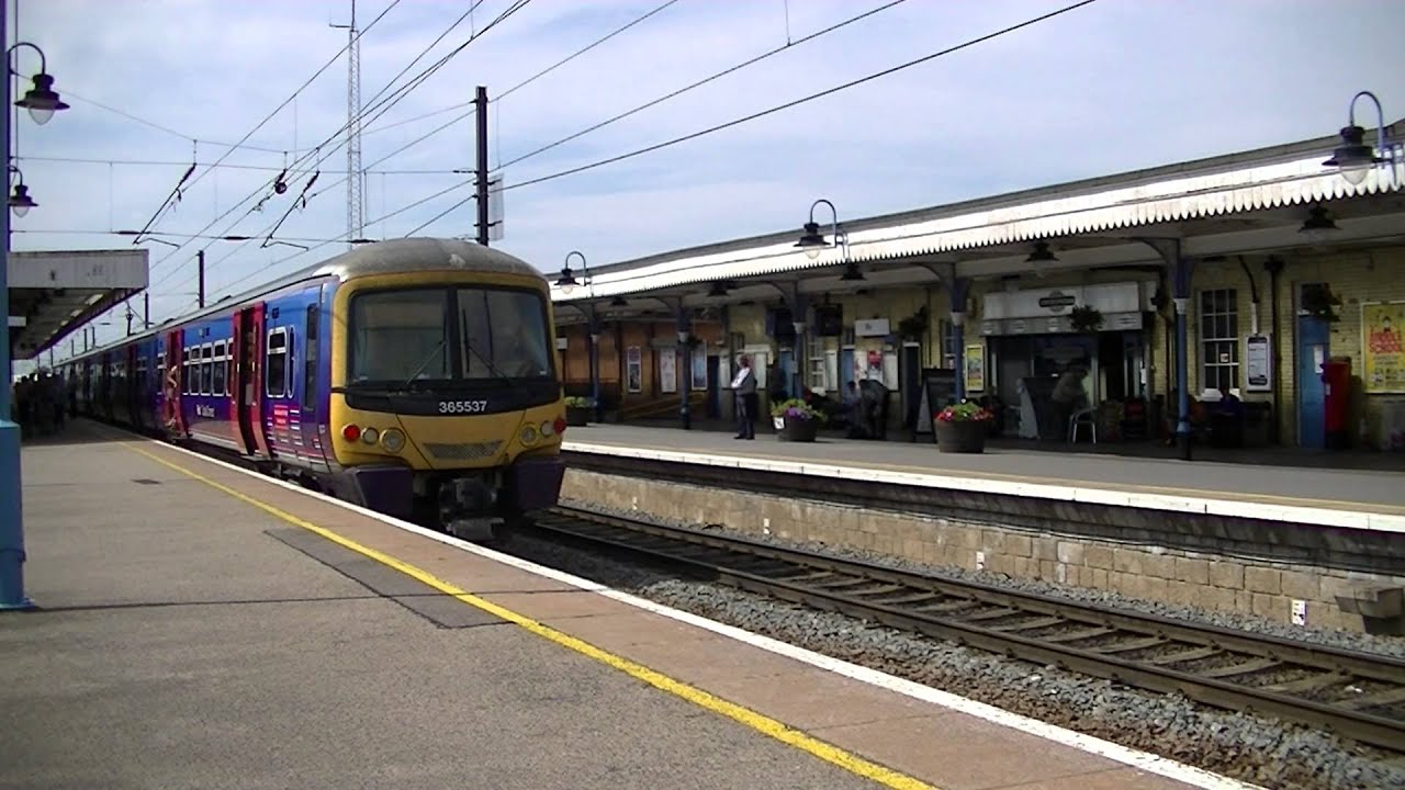 Ely Railway Station - Time Lapse - YouTube