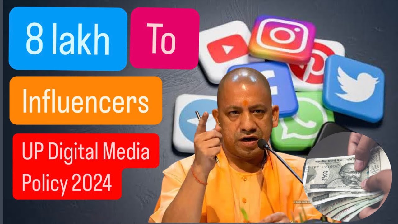 UP’s New Social Media policy.| Influencers get 8 lacs| Punishment for ...