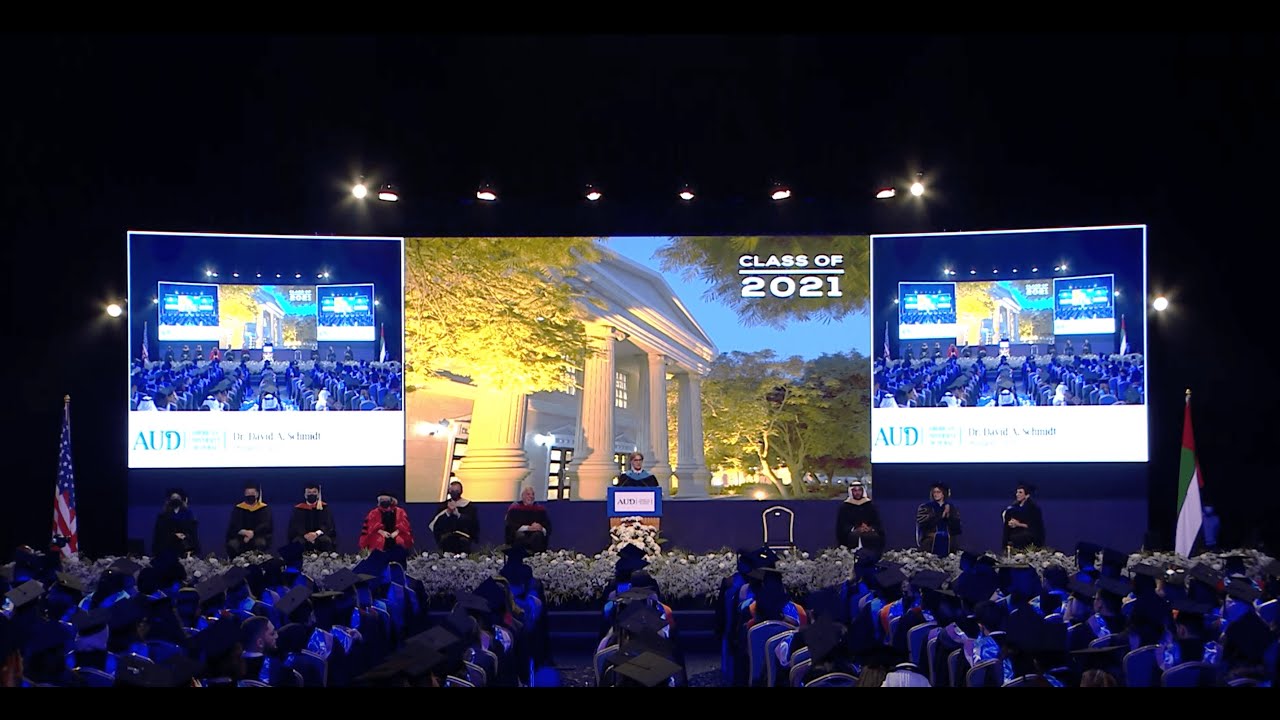 Class of 2021 - AUD's 24th Graduation Ceremony - YouTube