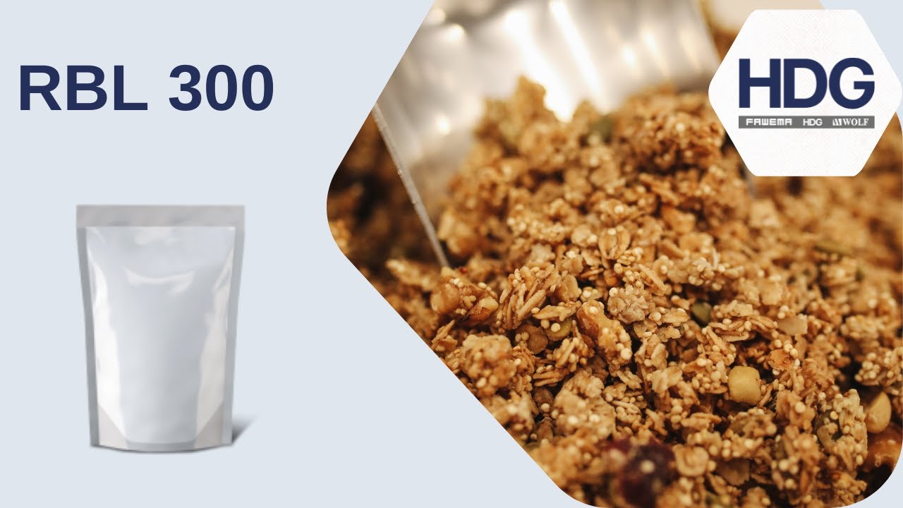 HDG Packaging Machine RBL 300 - YouTube