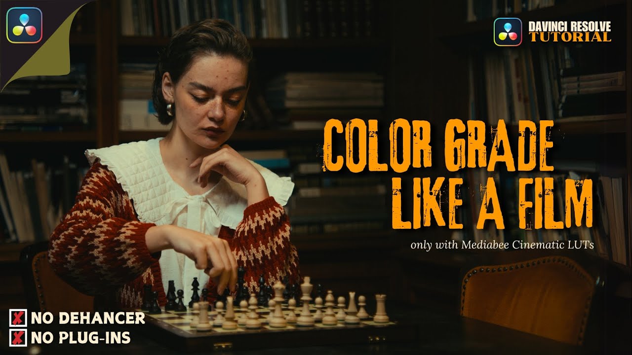 Hollywood Film Look – How to Color Grade in DaVinci Resolve #tutorial ...