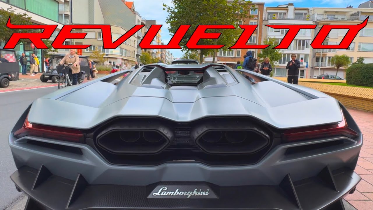 First time Seeing a Lamborghini Revuelto! Cooler than Aventador? Quick ...