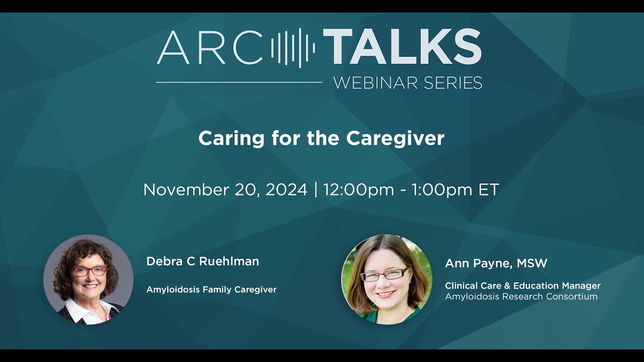 ARC TALKS Webinar: Caring for the Caregiver - YouTube