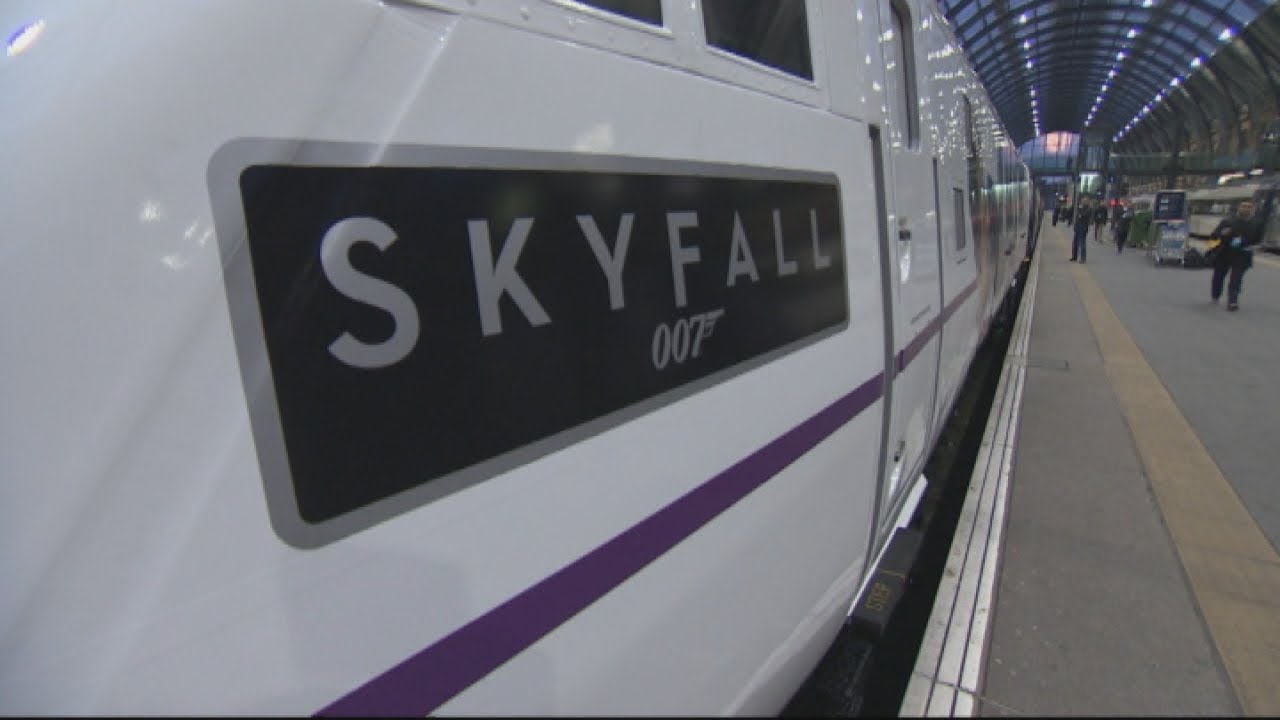 Skyfall DVD and Blu-ray review as James Bond train is unveiled - YouTube