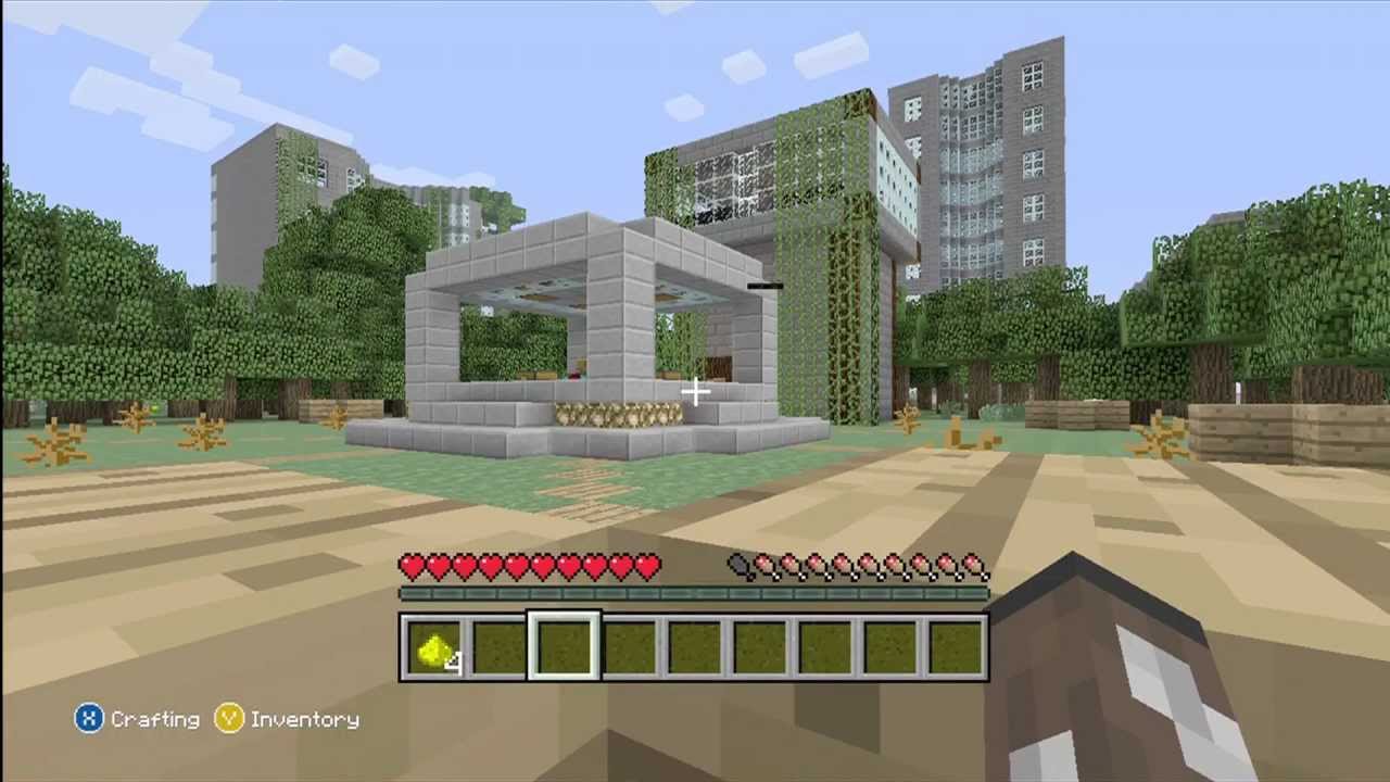 minecraft xbox 360 hunger games match # 2 BETA - YouTube