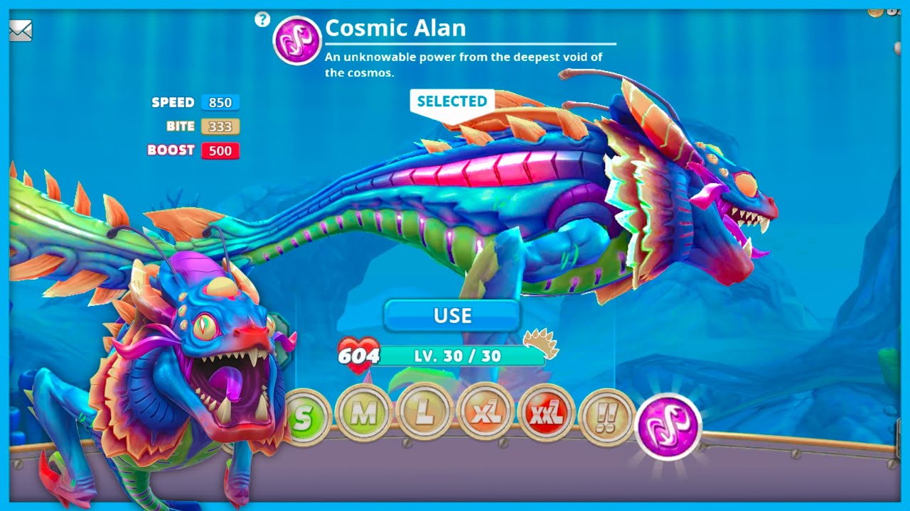 COSMIC ALAN (GAMEPLAY) | Hungry Shark World - YouTube