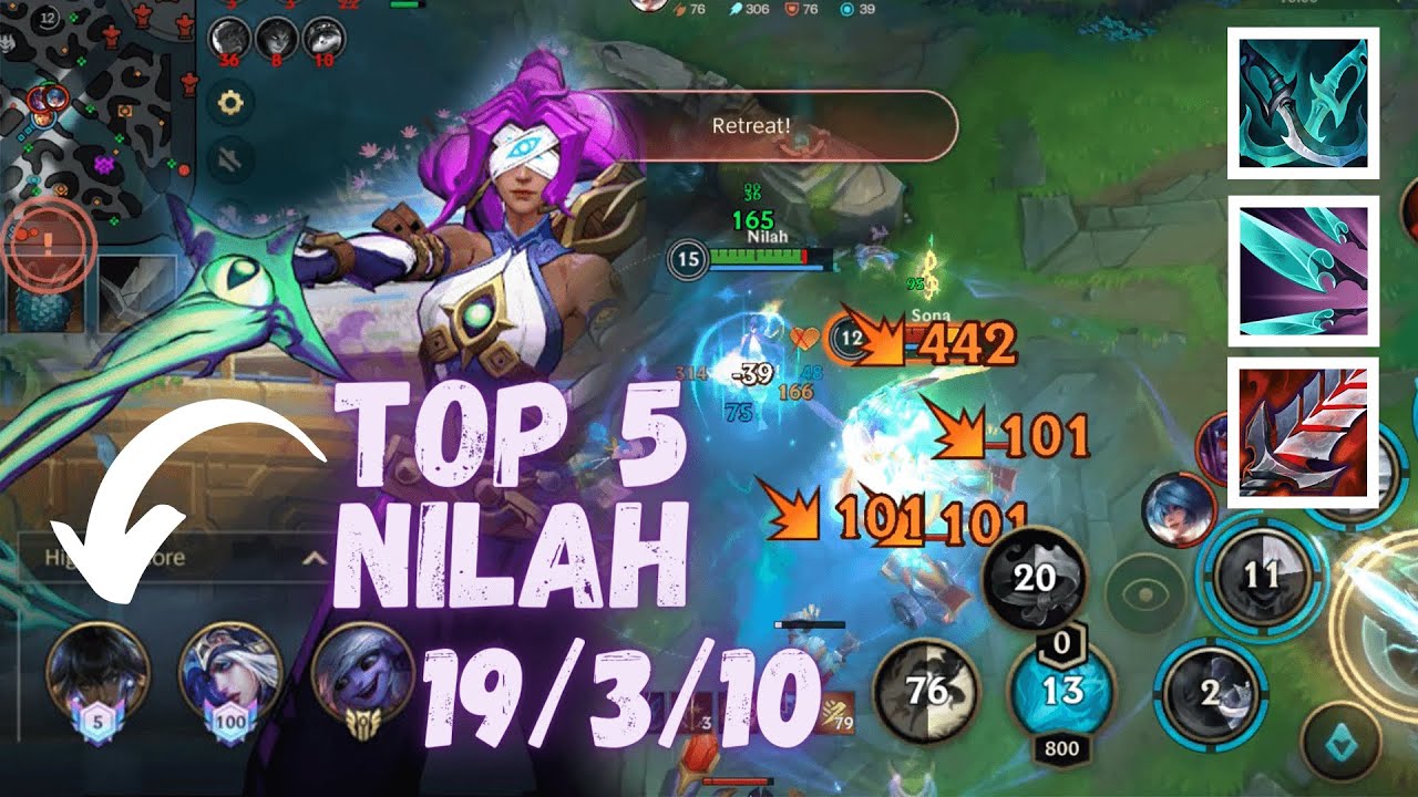WILD RIFT | TOP 5 NILAH IN THE JG WITH PHANTOM DANCER BUILD?! - YouTube