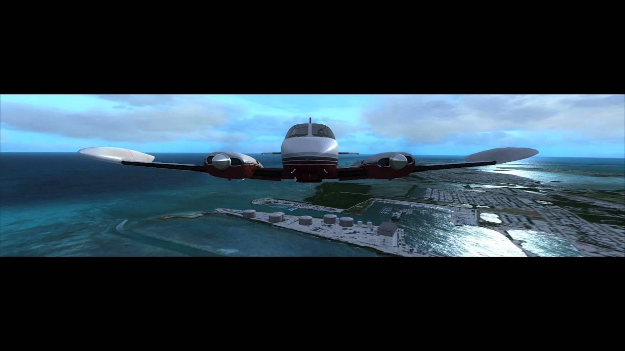 LatinVFR Key West Airport Carenado Cessna C340 FSX Artistic HD - YouTube