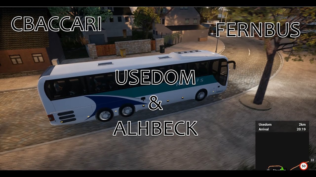 Fernbus Simulator; Usedom & Ahlbeck - YouTube