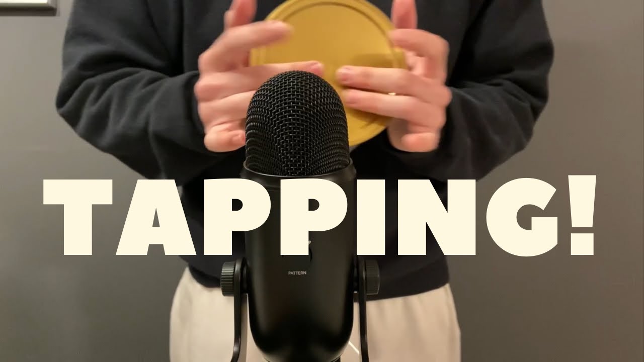 ASMR 10 minutes of FAST TAPPING with RANDOM objects - YouTube