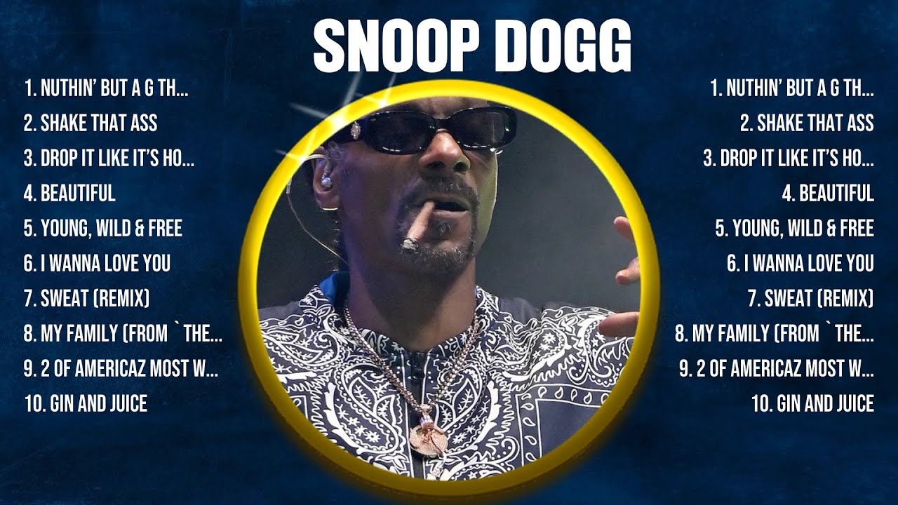 Snoop Dogg Greatest Hits Full Album ️ Top Songs Full Album ️ Top 10 ...