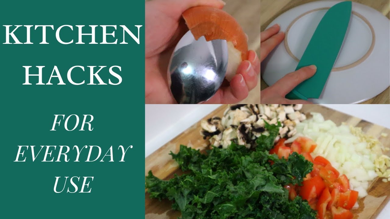 Kitchen Hacks for Everyday Life | Must know simple tips and tricks for ...