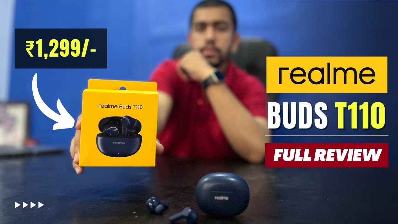 Real me Buds T110 Review | Best Wireless Earbuds Under ₹1300 - YouTube