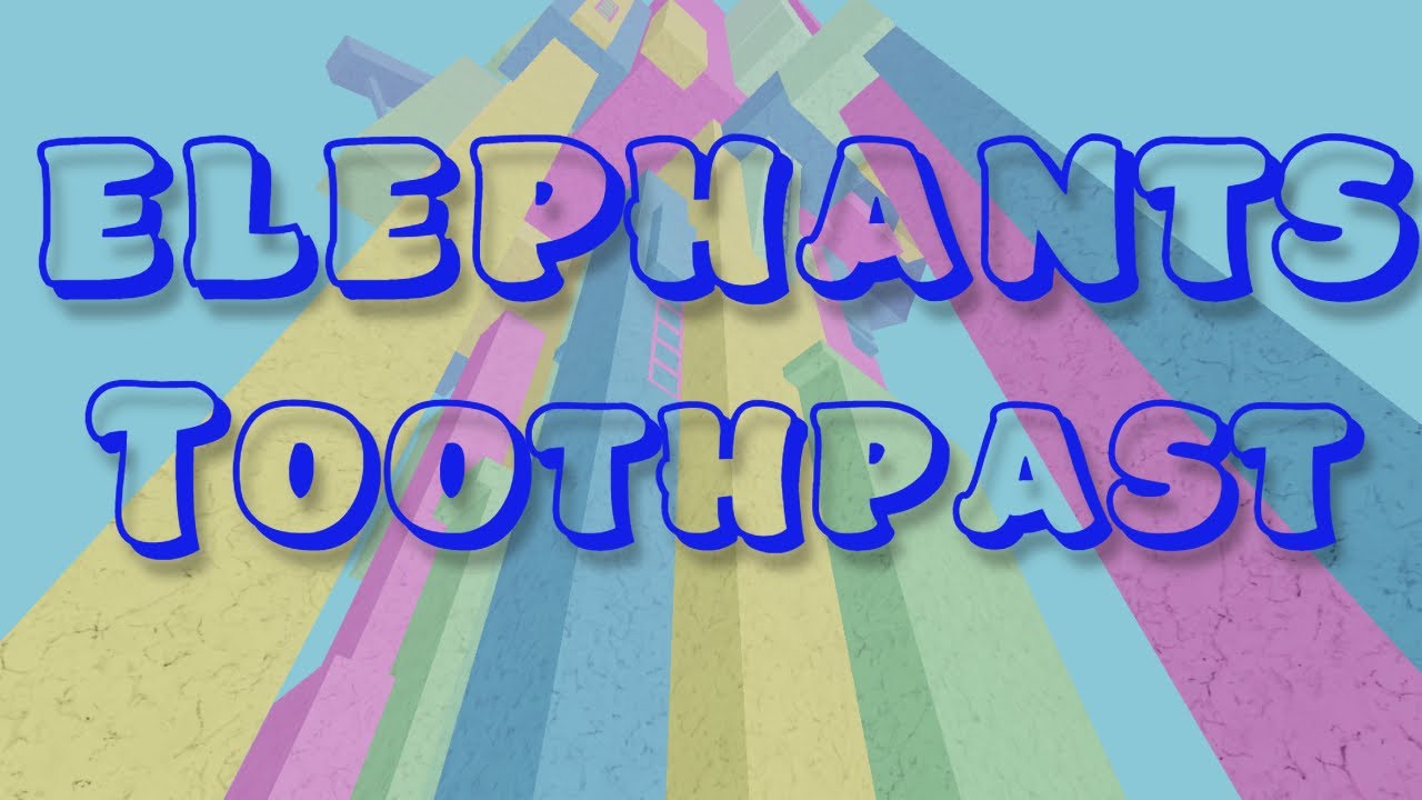 Elephants toothpaste - tier 10 obby (RobloxObby) - YouTube
