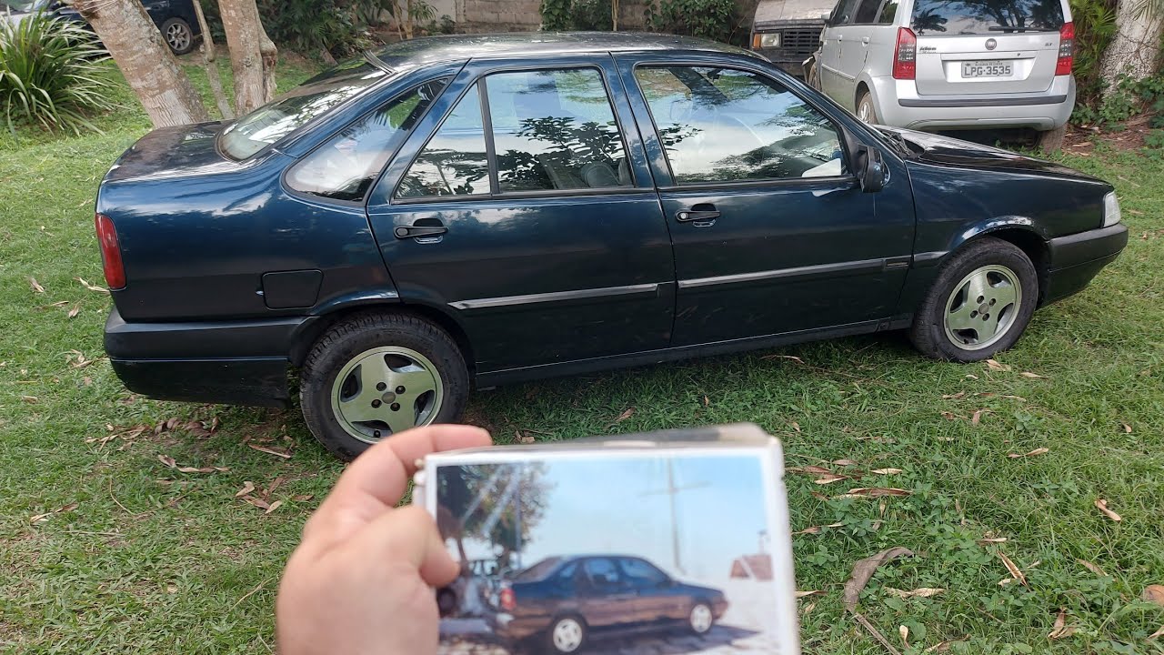 1° Vídeo do Fiat Tempra Ouro 2.0 16V 1994/95 Azul Gurundi da Coleção ...