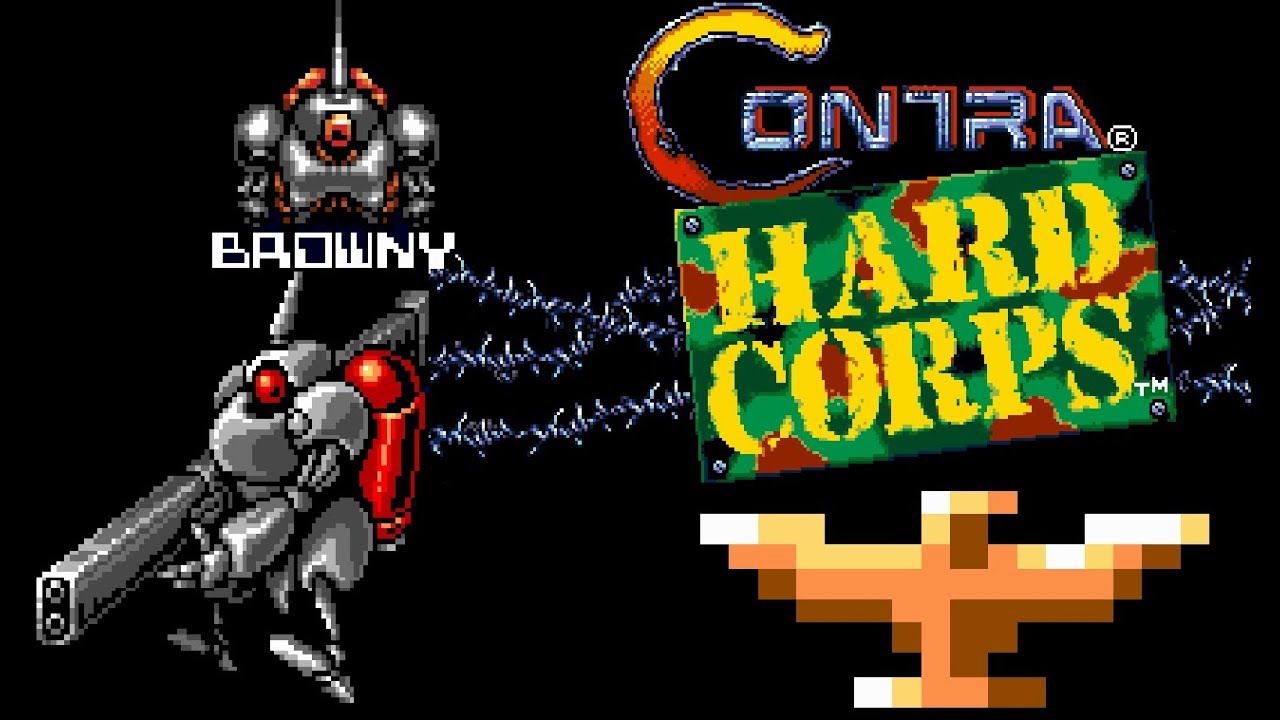 Contra Hard Corps Robotron EXTRA (Browny) - YouTube