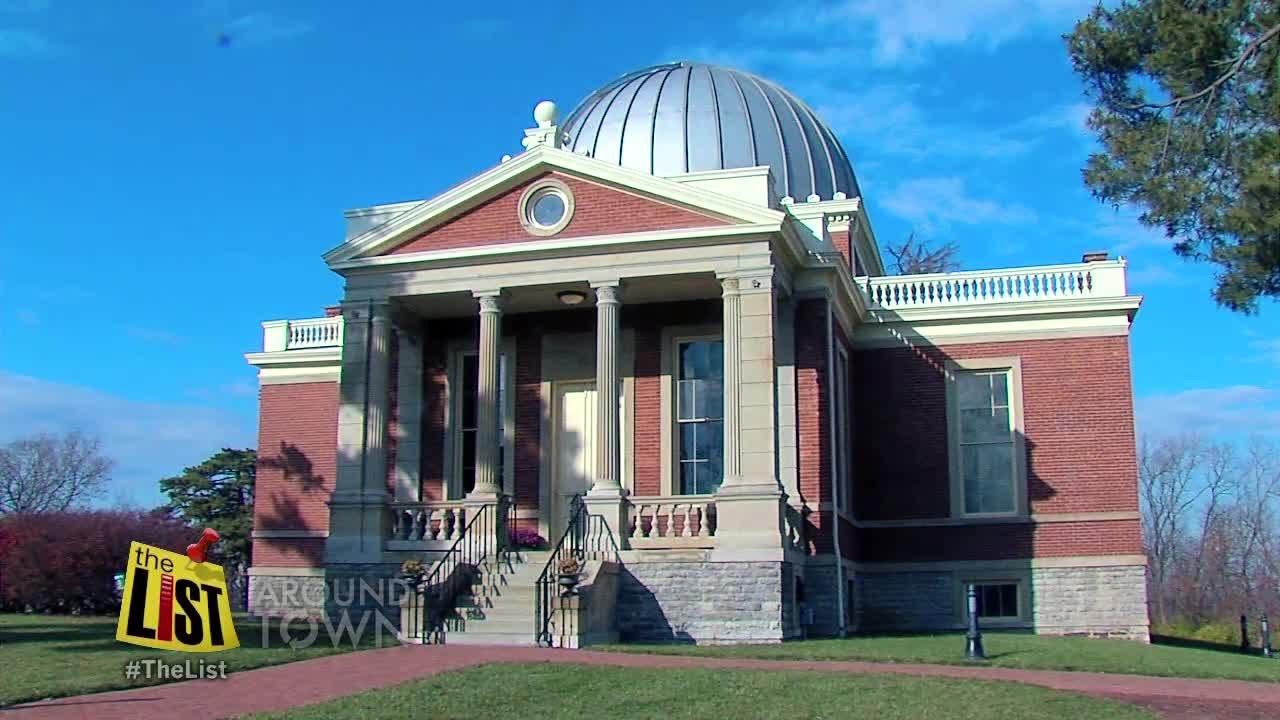 Moon gazing at the Cincinnati Observatory Center - YouTube