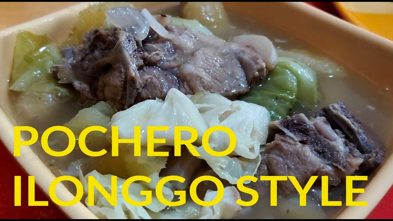 POCHERO ILONGGO STYLE by Chief & Chef - YouTube