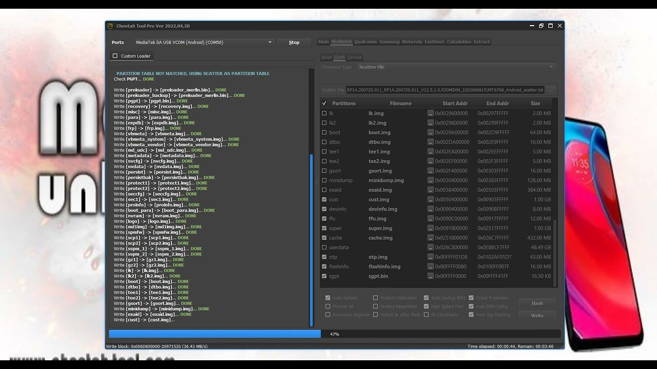 REDMI NOTE 9 MERLIN Flash with Brom Mode By Cheetah Tool Pro - YouTube