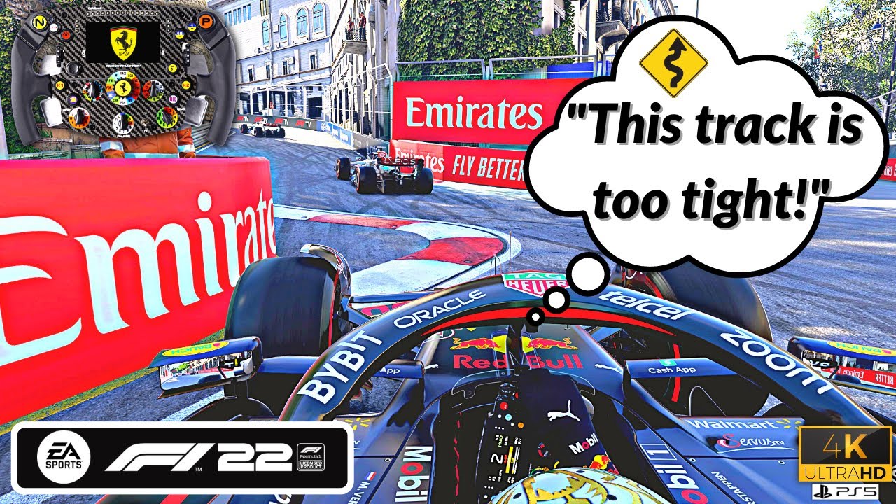 HARDEST TRACK in F1 CALENDAR? | F1 22 PS5 Gameplay | Thrustmaster ...