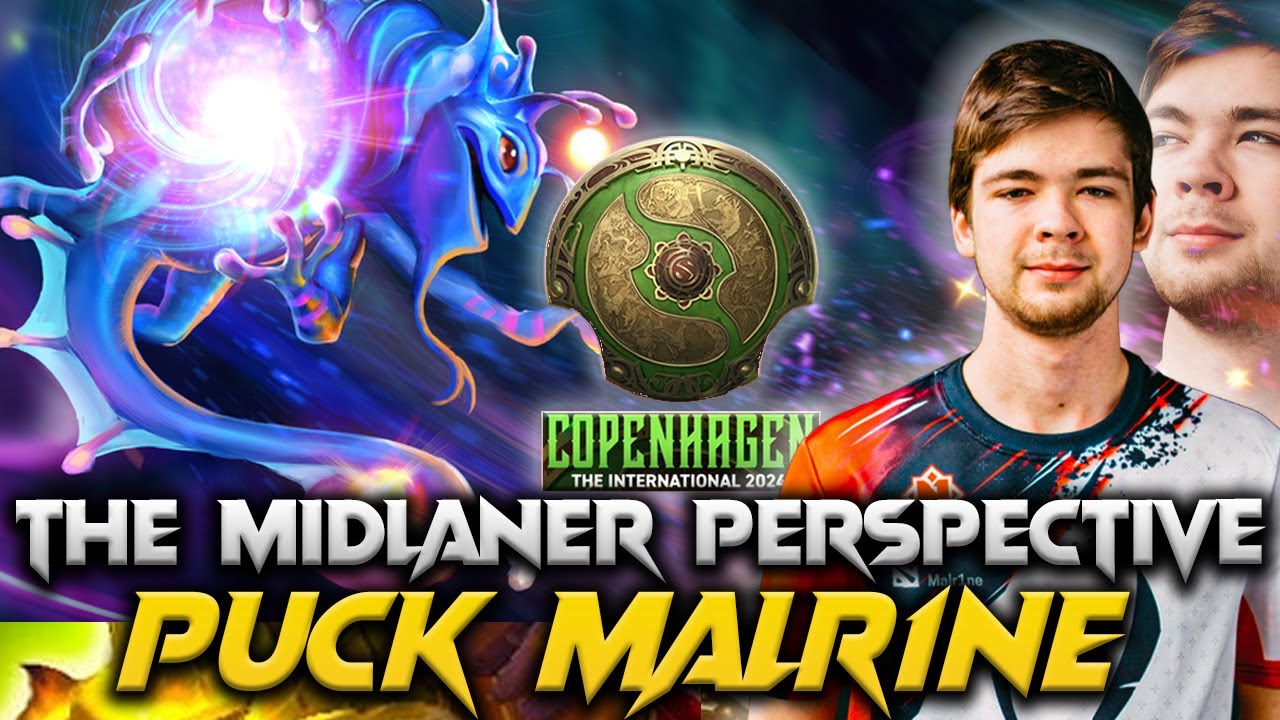 Malr1ne Puck Midlane - The International 2024 : Team Falcons VS Team ...