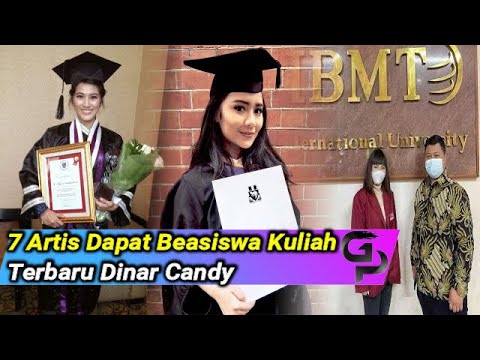 7 Artis Dapat Beasiswa Kuliah, Terbaru Dinar Candy