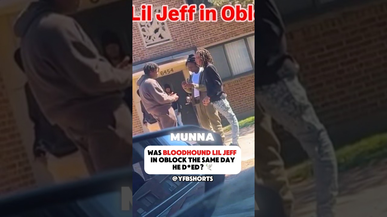 Was Bloodhound Lil Jeff In O Block The Same Day He D*ed?..🕊️ #liljeff # ...
