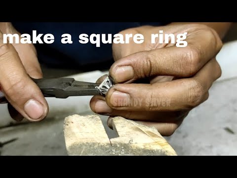Handmade Gold Ring Making | Ring Making Process Manually - YouTube
