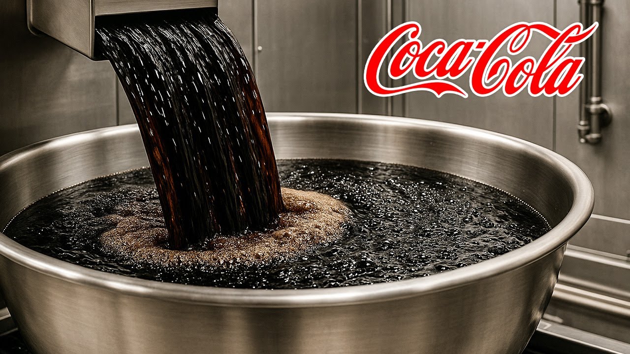 ESTE es el PROCESO DETRÁS de la FABRICACIÓN de la COCA COLA - YouTube
