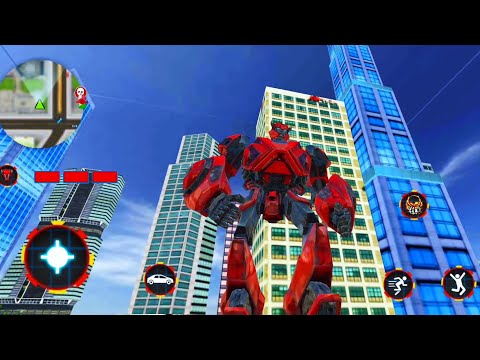 Grand Robot Car Transform 3d Game * Android Gameplay