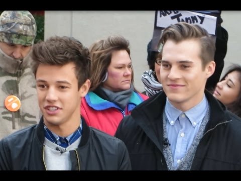 Cameron Dallas and Marcus Johns interview on The Today Show talking ...