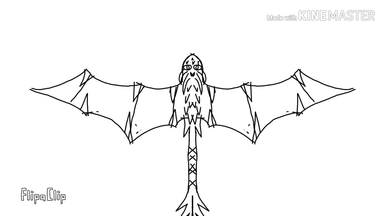Httyd Woolly Howl animation test - YouTube