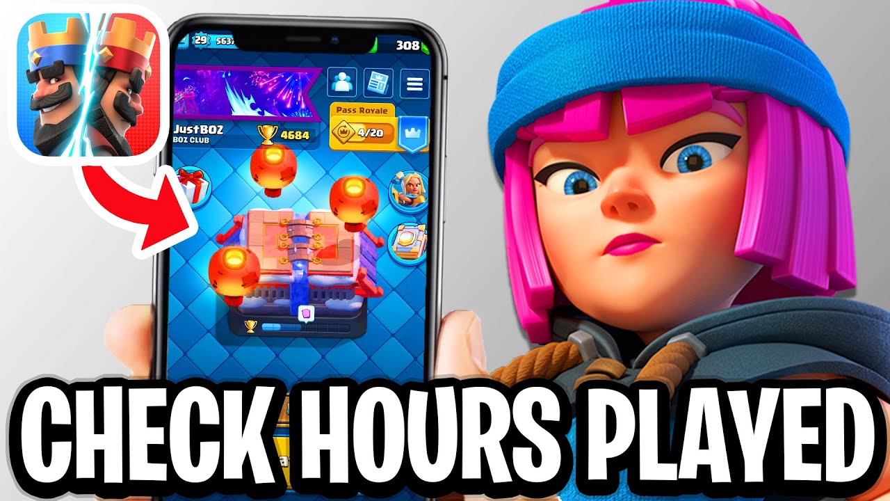 How To Check How Many Hours You Played In Clash Royale - Full Guide ...