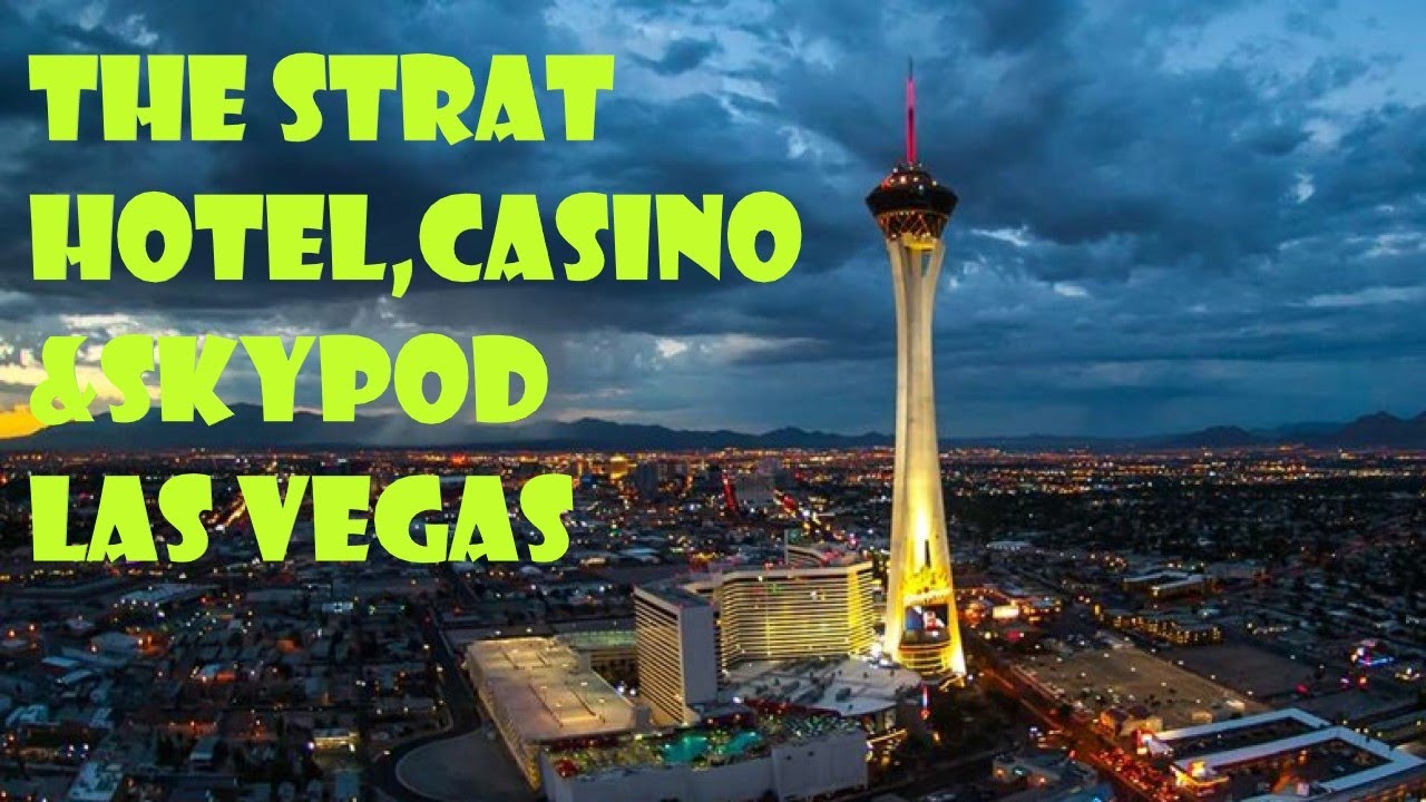 The Strat ( Stratosphere ) Hotel & Skypod in Las Vegas- Nevada - YouTube
