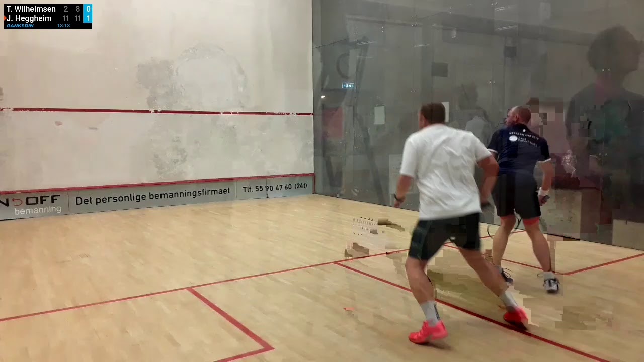Court Bane 5 - Veteran NM Squash 2019 - Rankedin - YouTube