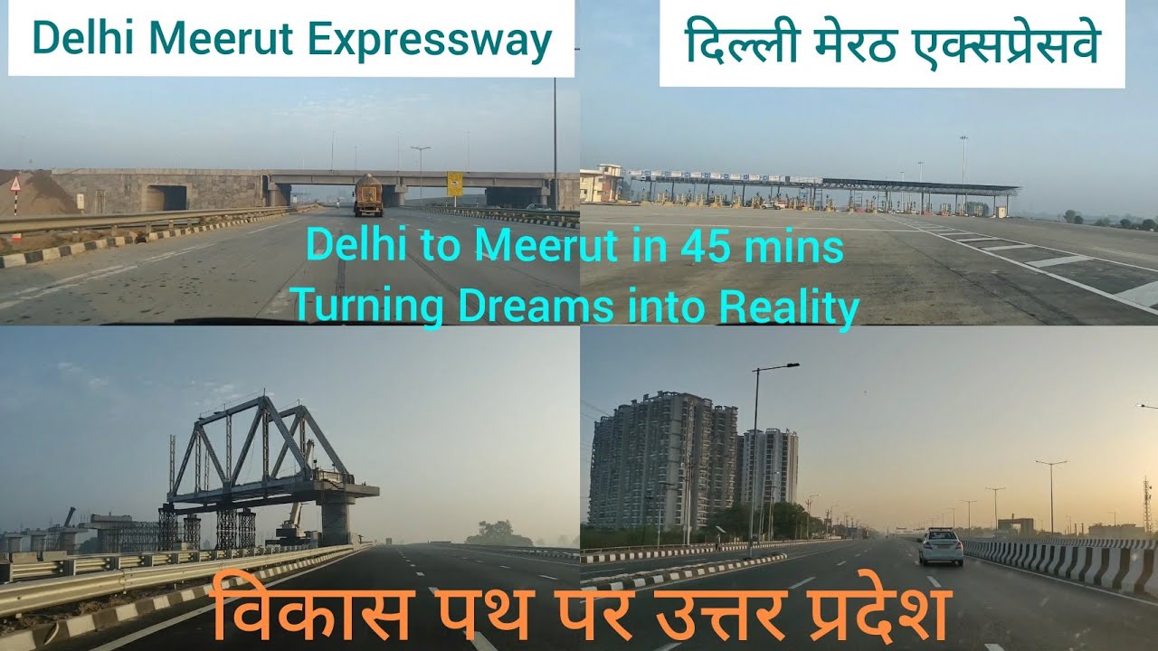 Delhi Meerut Expressway (NE 3) March 2021Ghaziabad to Meerut full ...