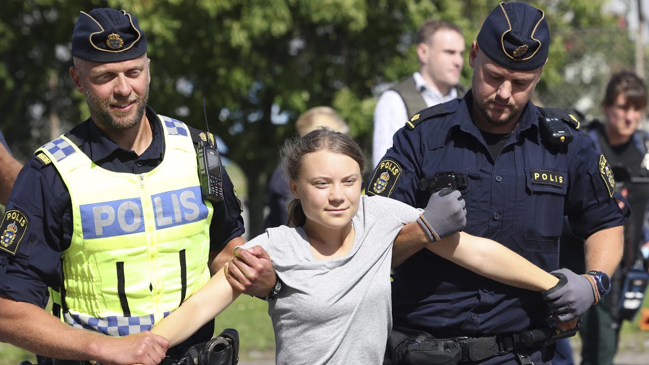 Greta Thunberg's arrested development is sad and pointless - YouTube