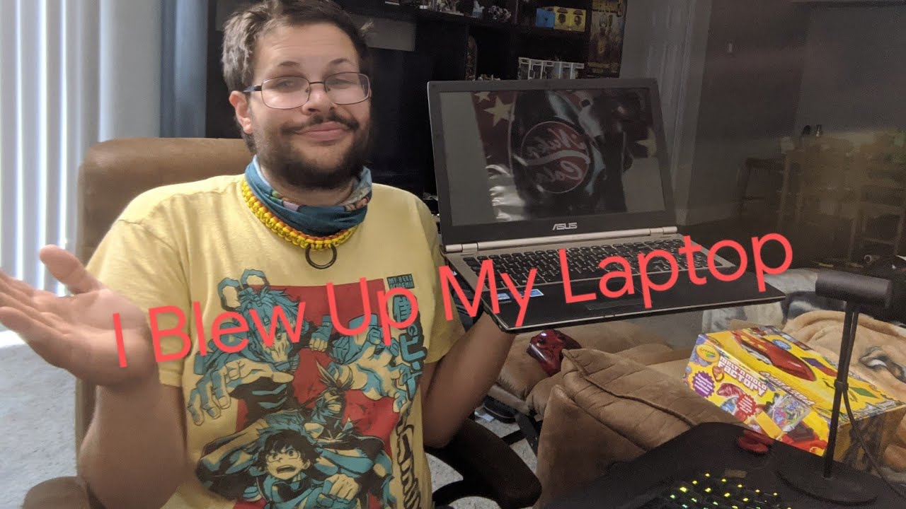 I Blew Up My Laptop - YouTube