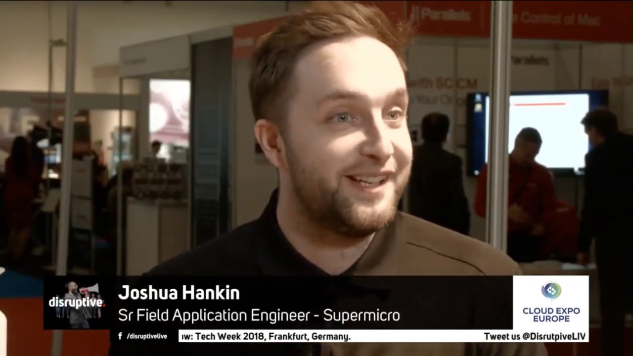 Disruptive Live Interview - Supermicro - Joshua Hankin Sr FAE - YouTube