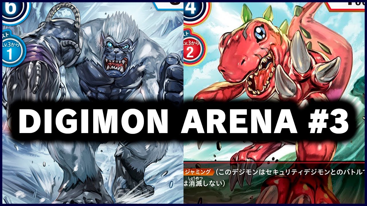 Gorimon vs Tyranomon - Digimon Arena - YouTube