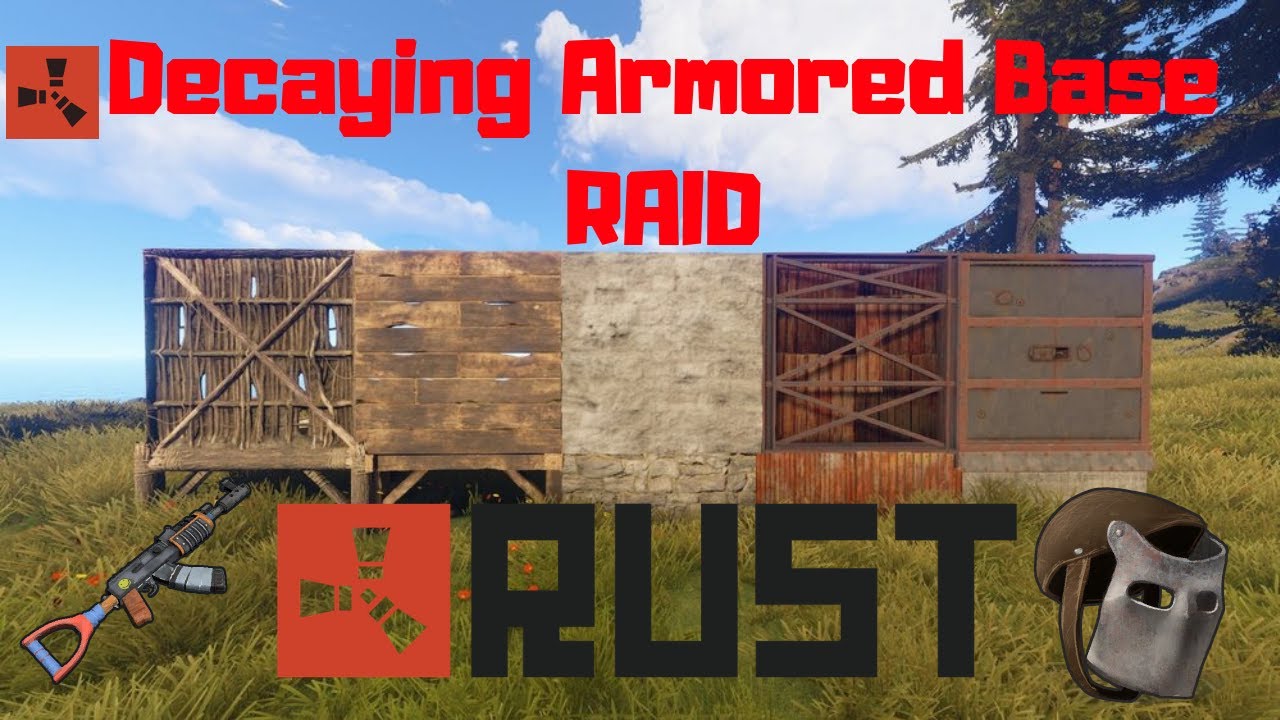 [RUST] Raiding The Decaying ARMORED Cheater BASE ! - YouTube