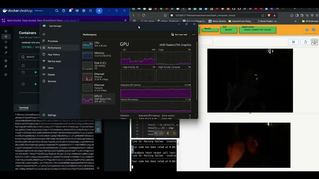 opencv gradient edge filter (GsoC) - YouTube