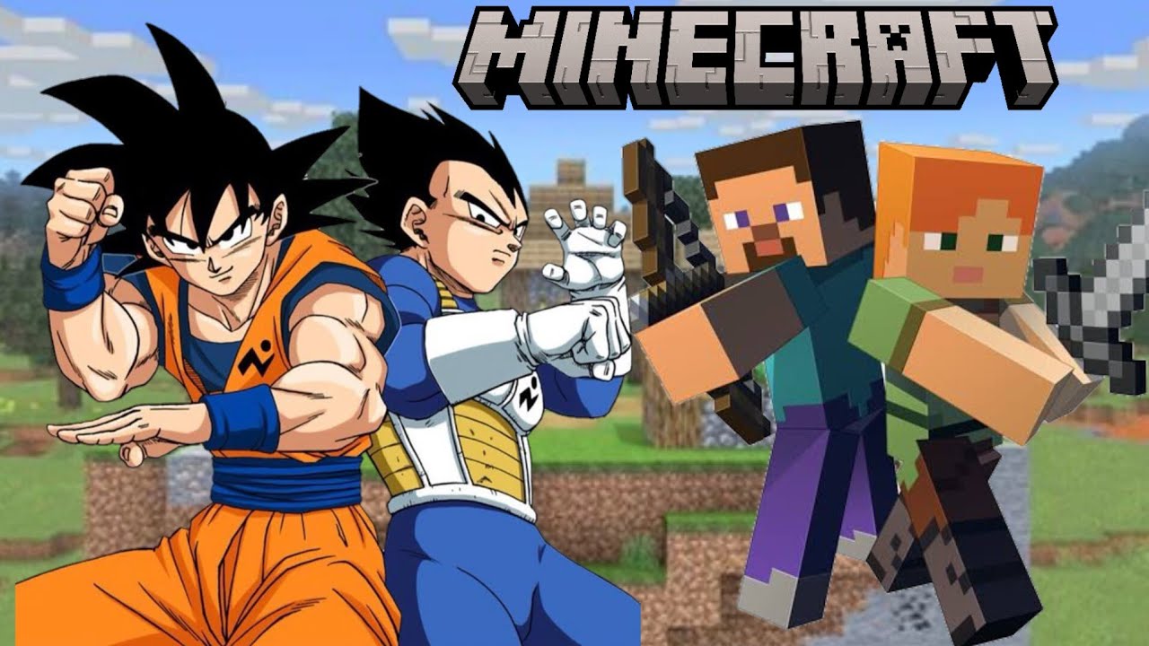 Qhps si Goku y Vegeta caían en el mundo de Minecraft / Fanfic (Parte 1 ...