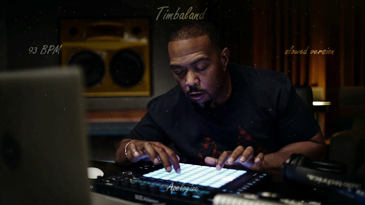 Timbaland - "APOLOGIZE" Instrumental - slowed x reverb - YouTube