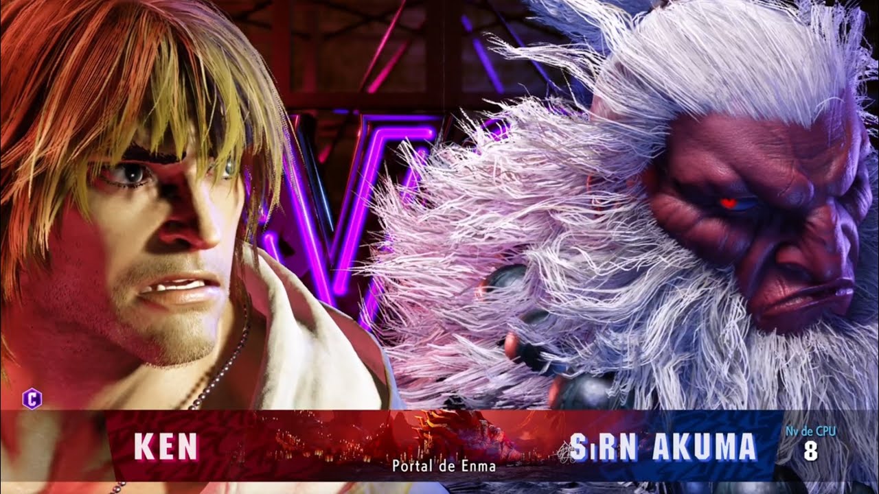 Street Fighter 6 (PS5) Akuma vs. Ken - YouTube