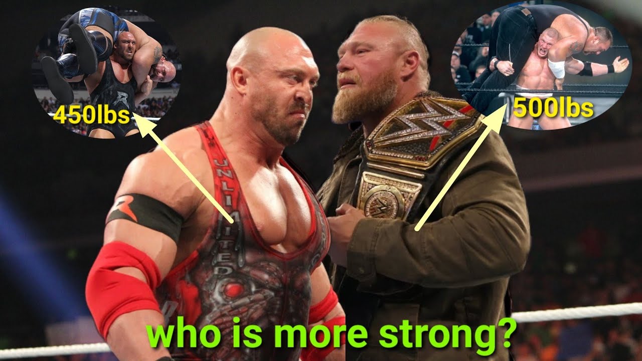 Brock Lesnar vs ryback strength comparison!who is more strong Brock ...