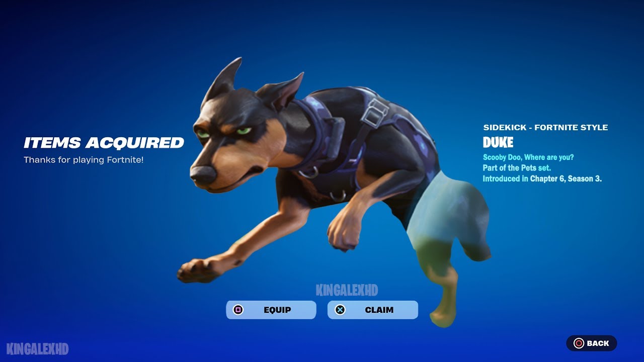 How To Get Duke Sidekicks for FREE In Fortnite! (Unlocked LEGO Duke ...