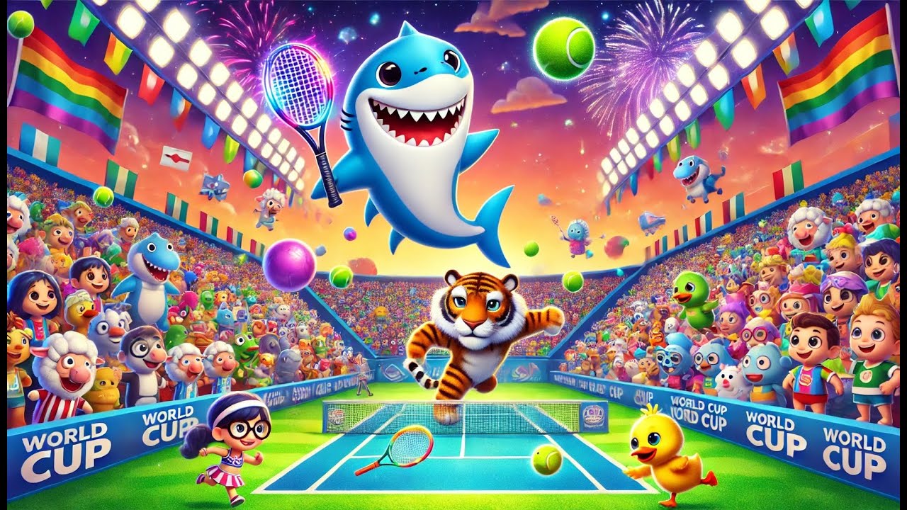 Super Fun Kids Songs Compilation 🎾 | Wheels on the Bus, Baby Shark, and ...